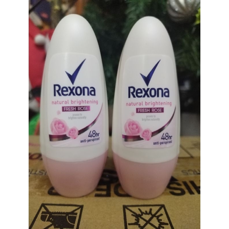 Rexona roll on buy1take1 - natural brightening fresh rose | Shopee ...