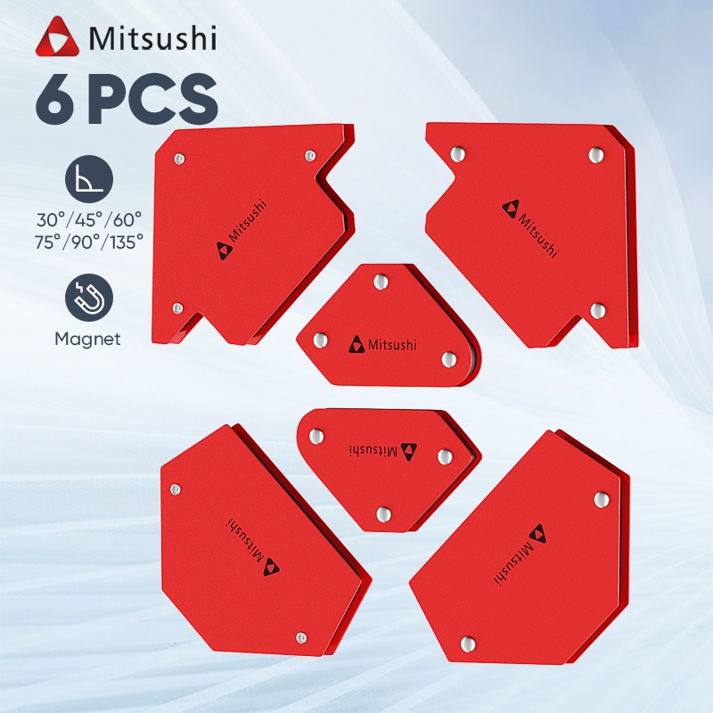 Mitsushi 1/4/6PCS Welding Magnet Positioner Magnetic Fixed Angle ...