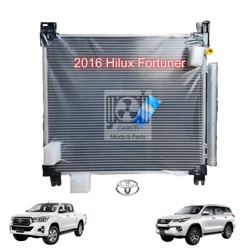 Condenser with drier Hilux Fortuner Diesel 2016-23 | Shopee Philippines