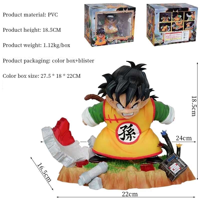 Dragon Ball Z DBZ Gohan Son Gohan Kid Gohan Angry Collectible Figure ...