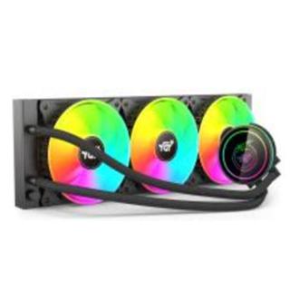 YGT DF-360 CPU Liquid Cooler All-in-one Liquid CPU Cooler with 5v 3PIN Aura Sync RGB black white ...