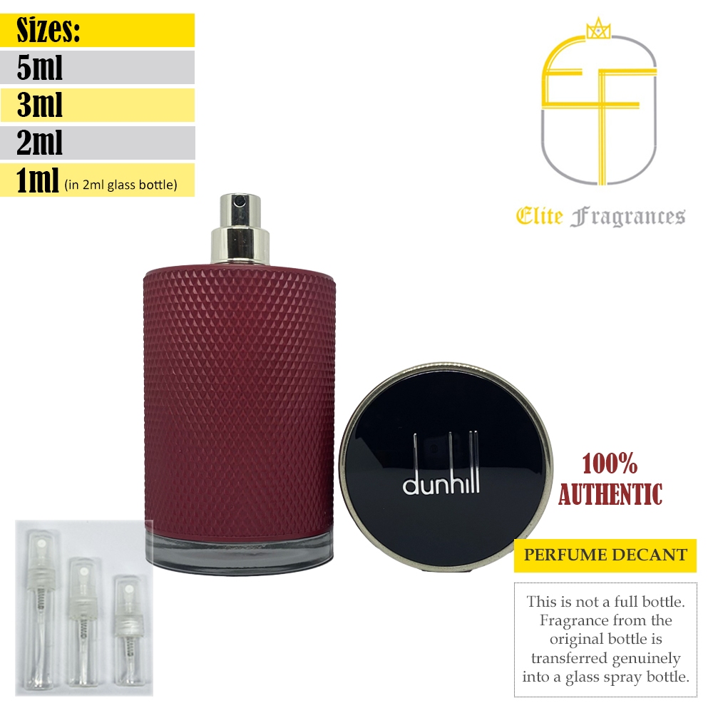 DECANT Alfred Dunhill Icon Racing Red | Shopee Philippines