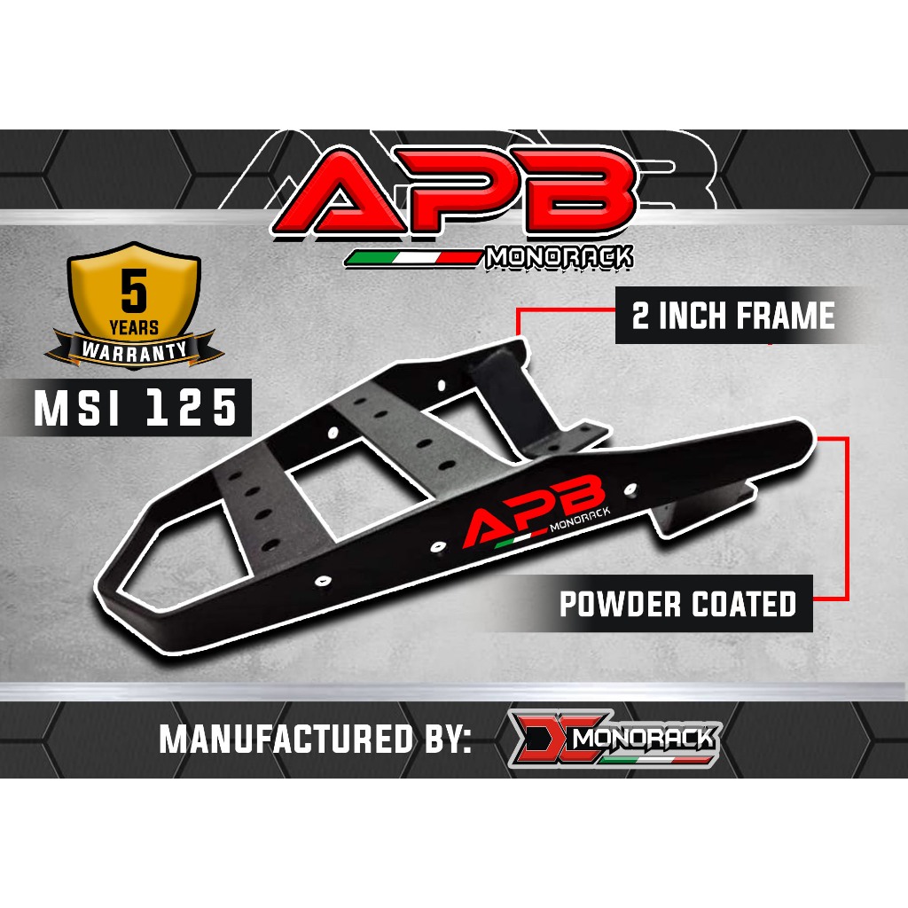 APB MONORACK FOR (MIO MSI 125) DURABLE DESIGN with 5-Years Warranty ...