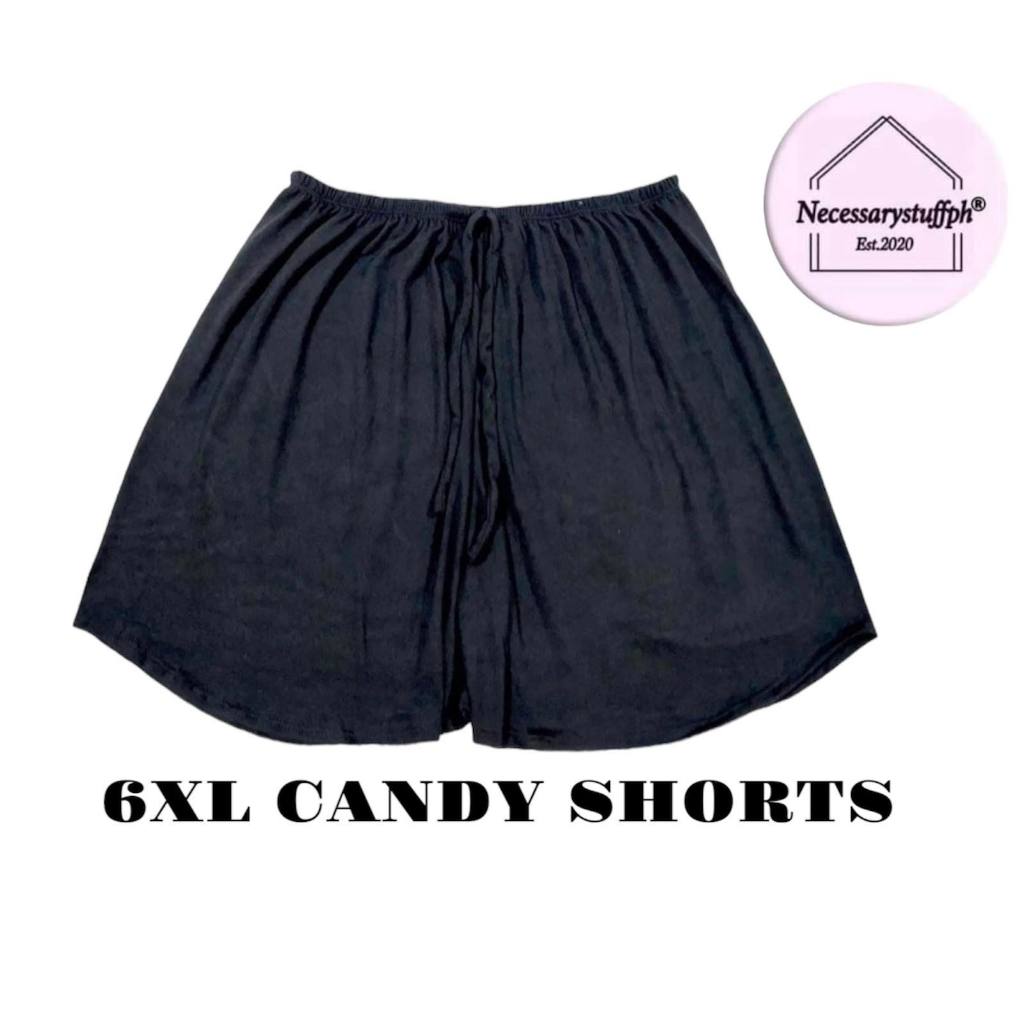 NECESSARY Plus size Candy Shorts Cotton Spandex fit up to 6XL ( 44-58 ...