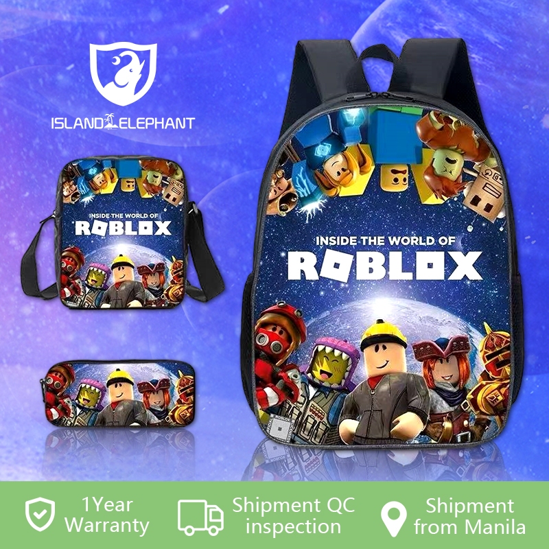 Free Hand Bag Roblox School Bag Set School Bag for Kids Boy Kids ...