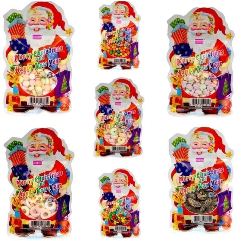 Santa Claus Assorted Candy 1pcs | Shopee Philippines