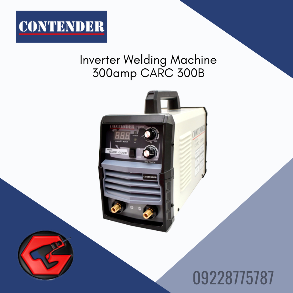 Contender ARC Welding Machine 300 Amperes (C ARC 300B) NEW MODEL ...