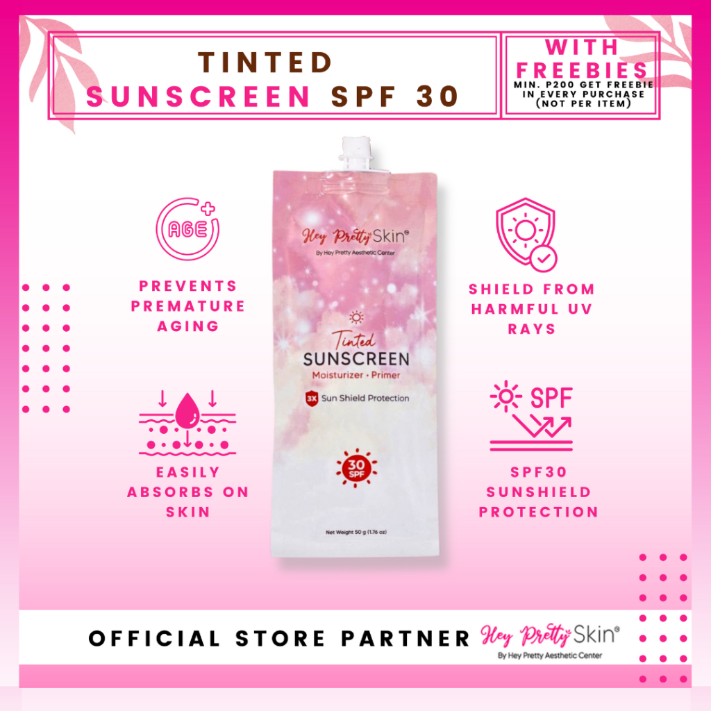 Hey Pretty Skin Tinted Sunscreen Spf 30 | Shopee Philippines