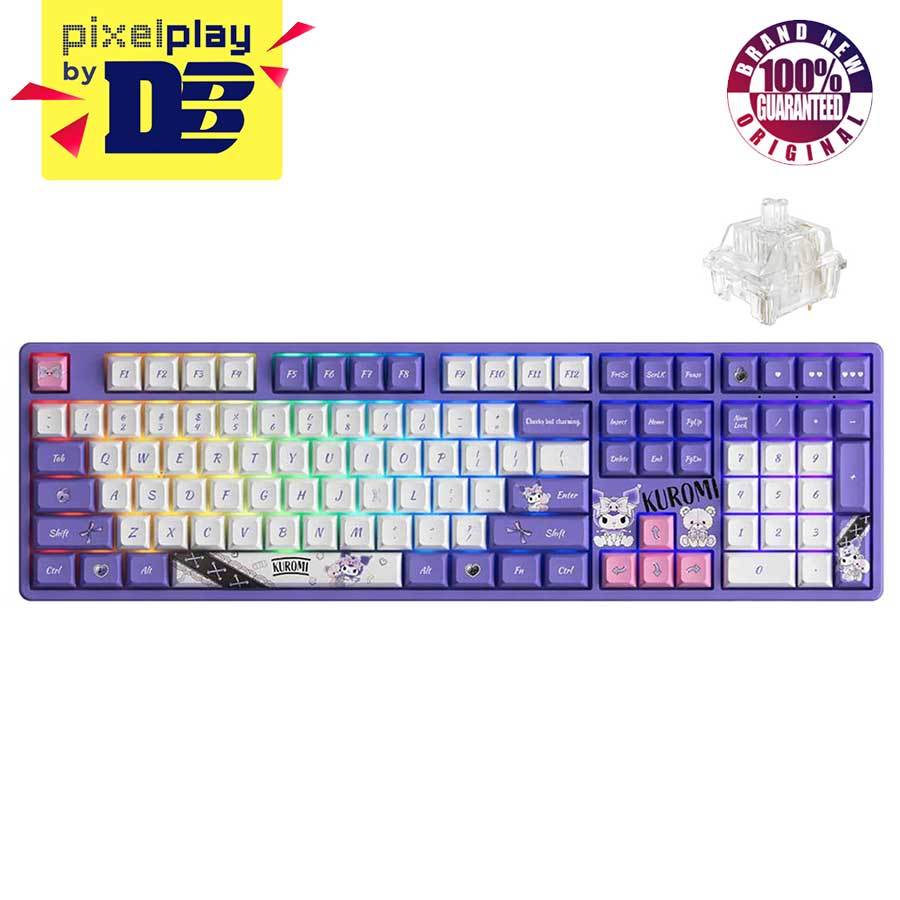 Akko Kuromi 5108B Plus Multi-Modes RGB Hot-Swappable Mechanical ...