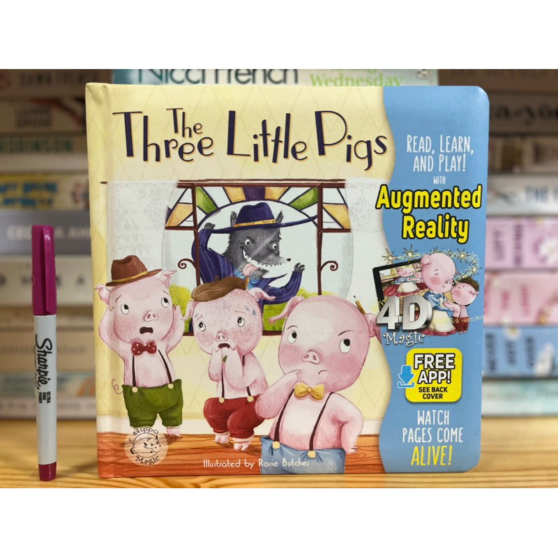 Preloved Hippo Magic The Three Little Pigs Augmented Reality Storybook ...