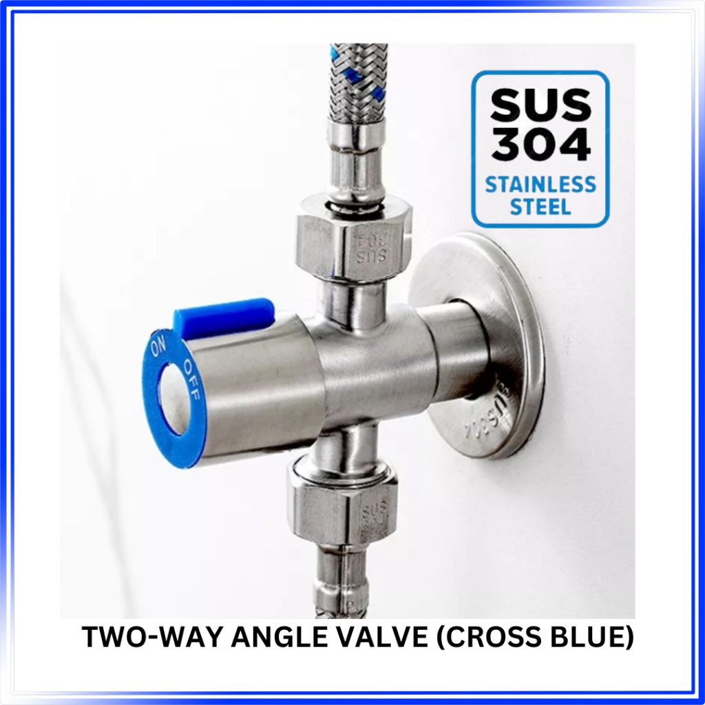 Vermerch 304 Stainless Steel Two Way Angle Valve 1/2" Angle Valve with ...