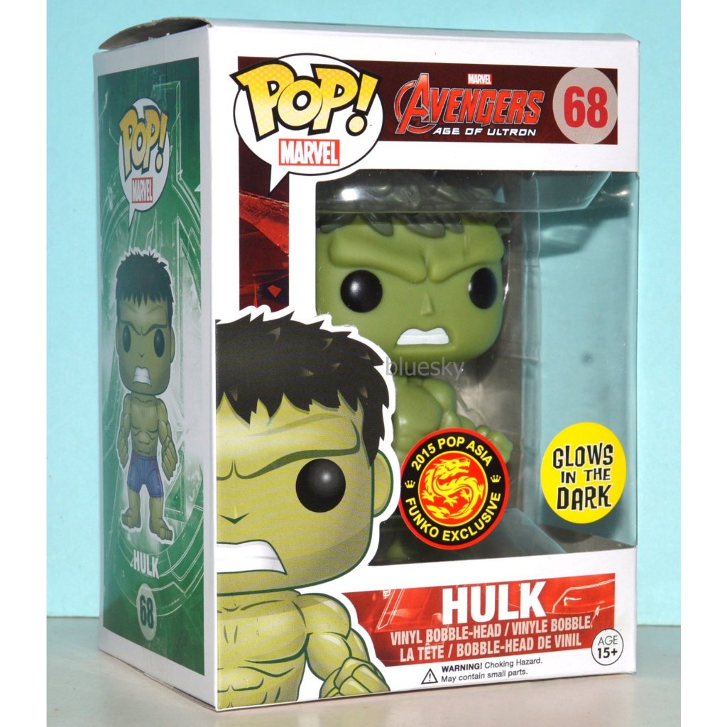 Hulk 68 2015 Pop Asia Funko Exclusive GITD | Shopee Philippines