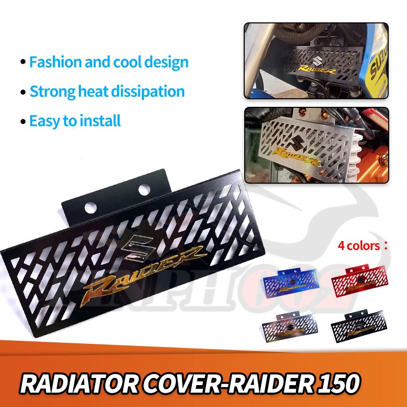 Motorcycle Radiator Cover For RAIDER 150 Alloy 4 Color | Shopee Philippines