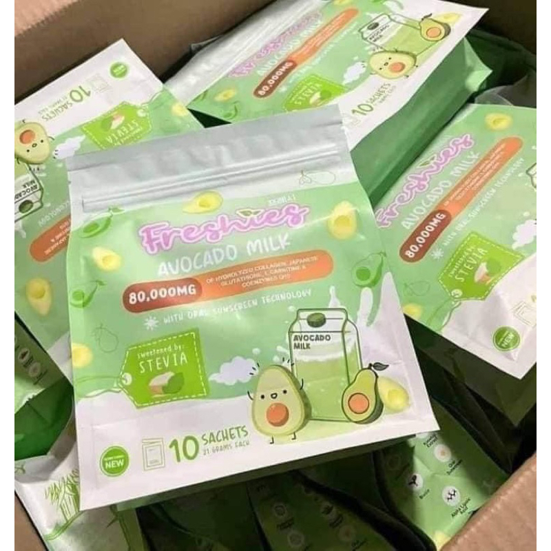 PAUBOS SALE FRESHIES AVOCADO COLLAGEN DRINK | Shopee Philippines