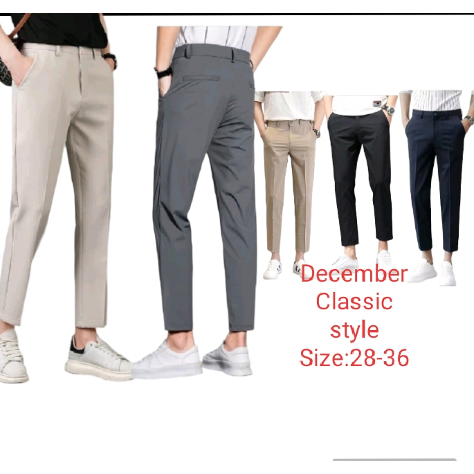 Classic Style Suit Pants Slocks Good For Office and For Students For ...