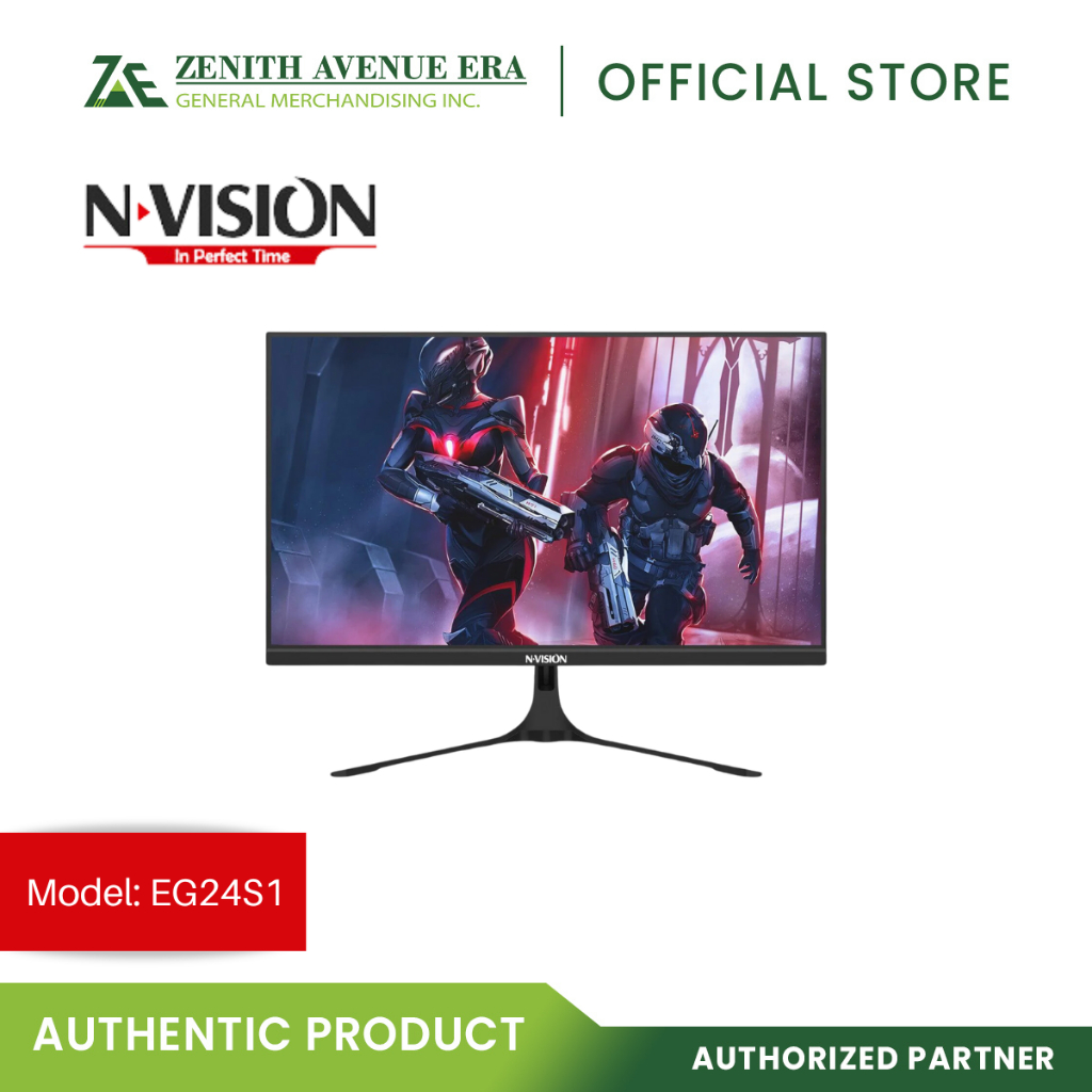 N-Vision EG24S1 23.8" IPS FHD 165Hz LED Gaming Monitor | Shopee Philippines