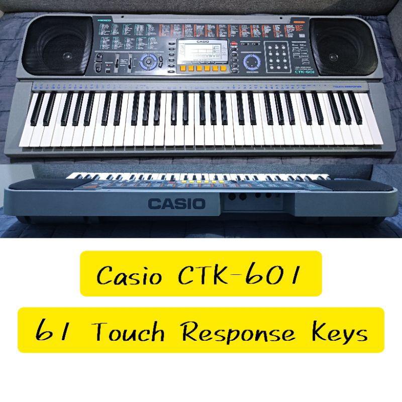 CTK-601 (61 Touch Response Keys) Japan Surplus Keyboard Piano | Shopee ...
