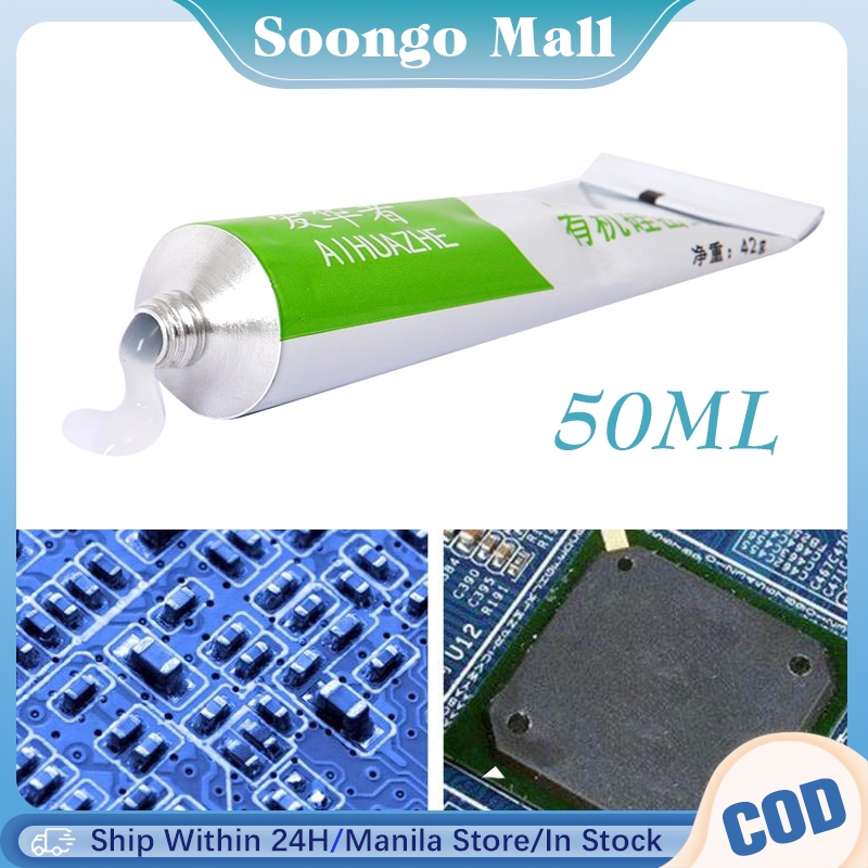 50ml Silicone Rubber Glue Waterproof Translucent 706 Silicone ...