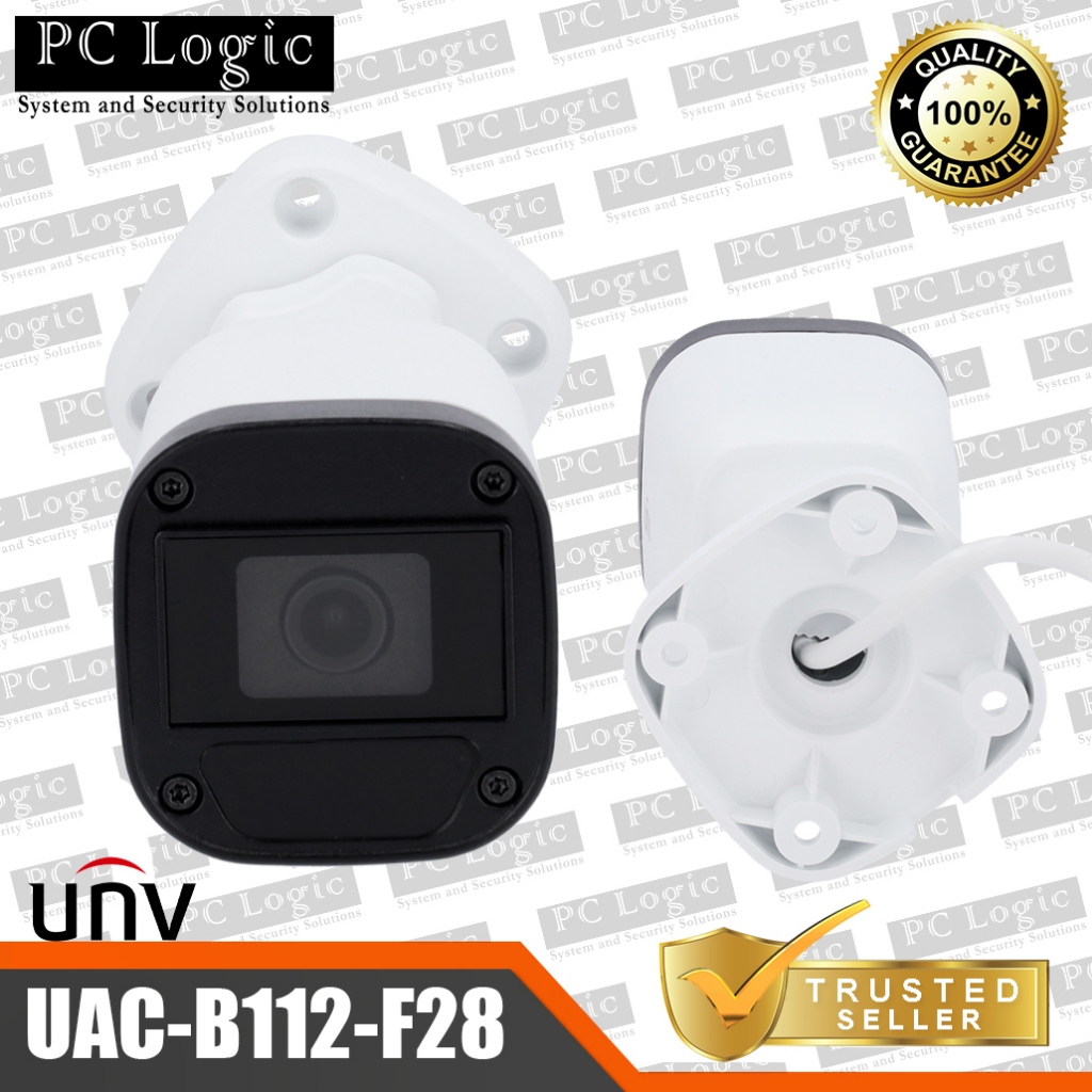 UNIVIEW UAC-B112-F28 2MP 1080P 2.8MM ANALOG BULLET, SMART IR, 20M IR ...