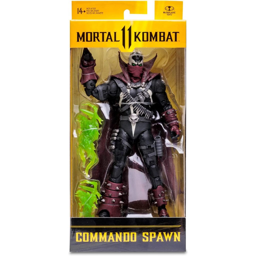 McFarlane, Mortal Kombat, 7" Commando Spawn Collectible Action Figures ...