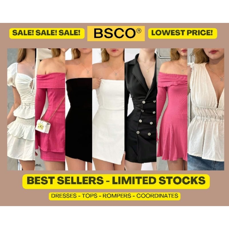 ONHAND BSCO DRESS KOREAN STYLE BEST SELLERS! KOREAN FASHION DRESS ...