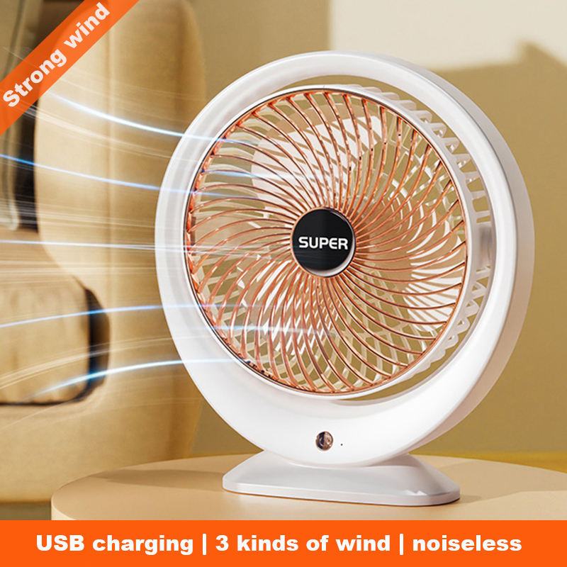 Electric fan rechargeable firefly desktop fan usb electric fan with ...
