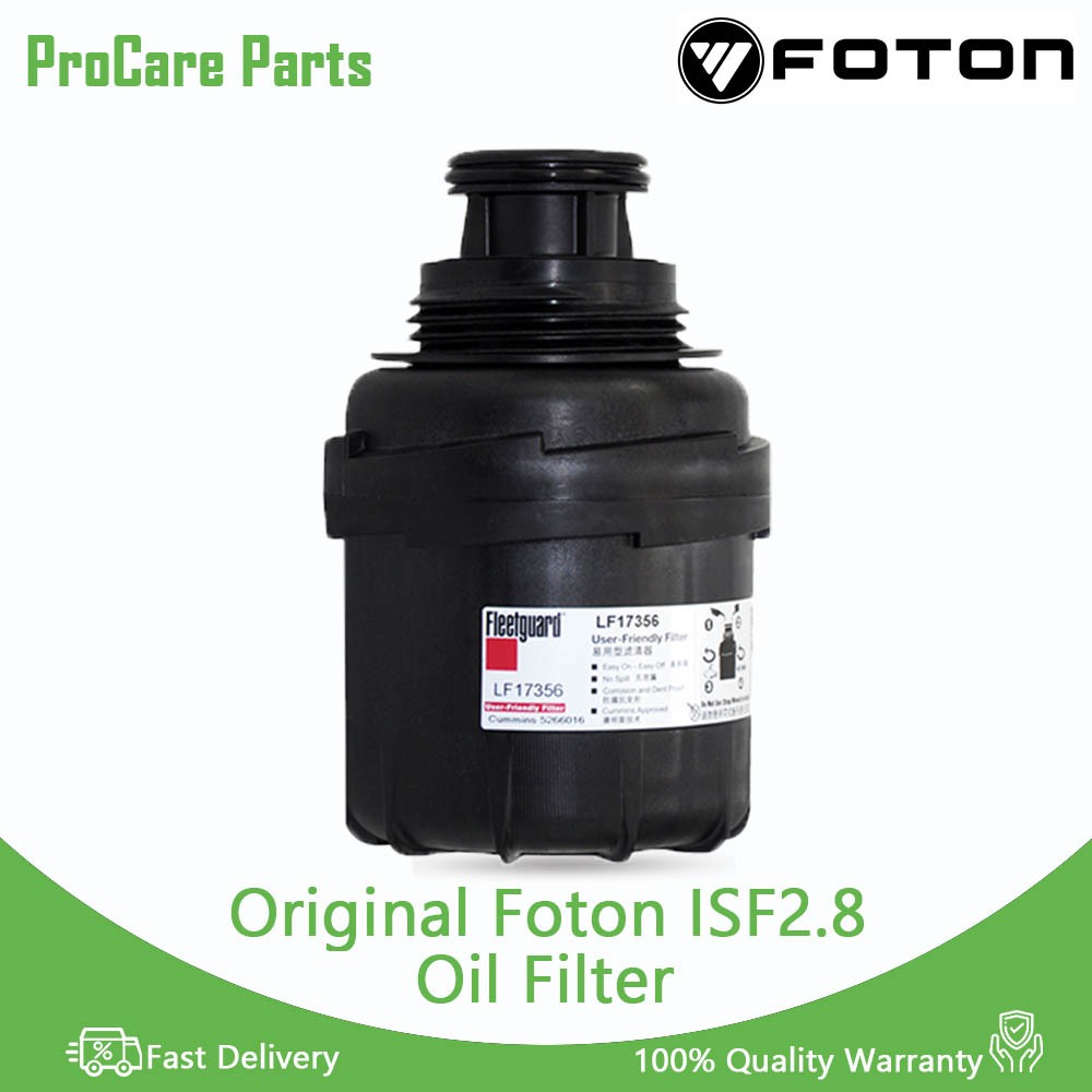 Original Foton Oil Filter 5266016 / LF17356 for Traveller/Toplander ...
