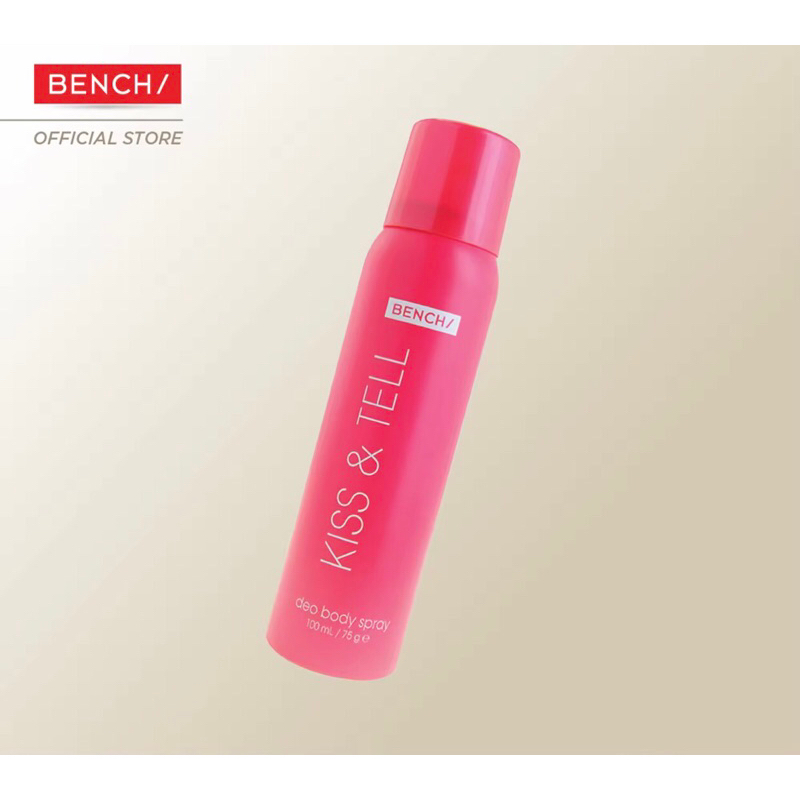 BENCH/ KISS & TELL Deo Body Spray Cologne/Fragrance/Perfume 100 ML ...