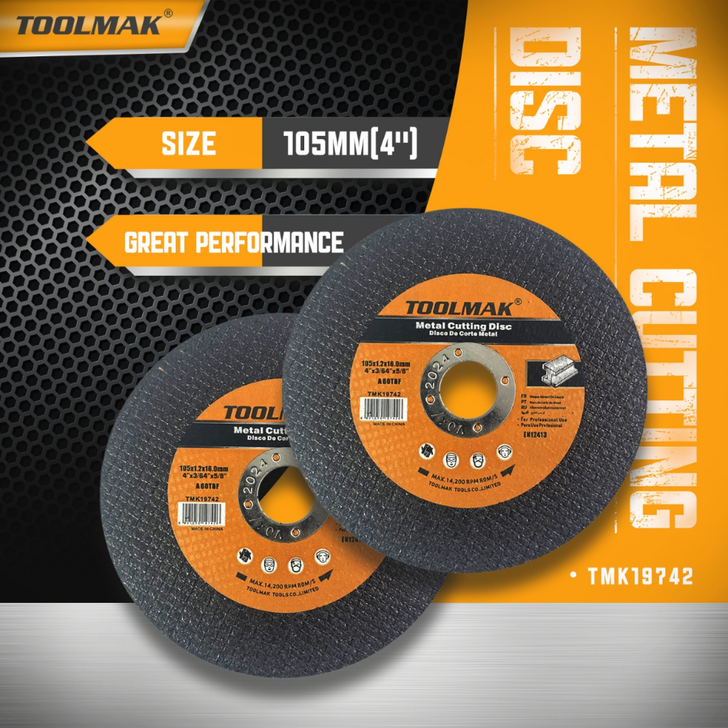 TOOLMAK Metal Cutting Disc 50pcs. (TMK19742) | Shopee Philippines