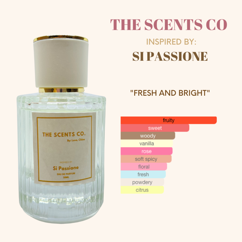 TSC GA Si Passione Inspired Perfume | Shopee Philippines