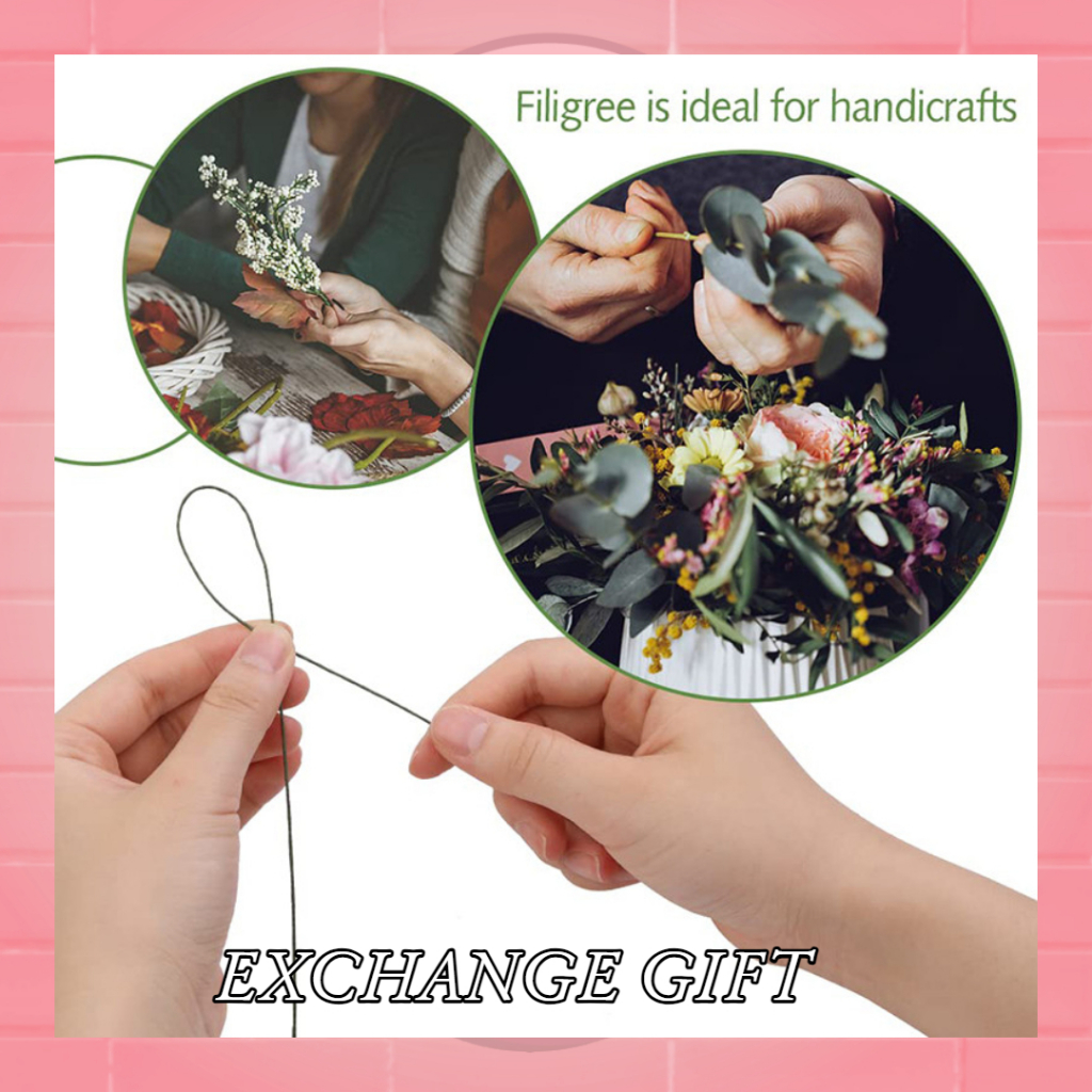 EXCHANGEGIFT flower diameter green wire handmade rose pole Wire mesh ...
