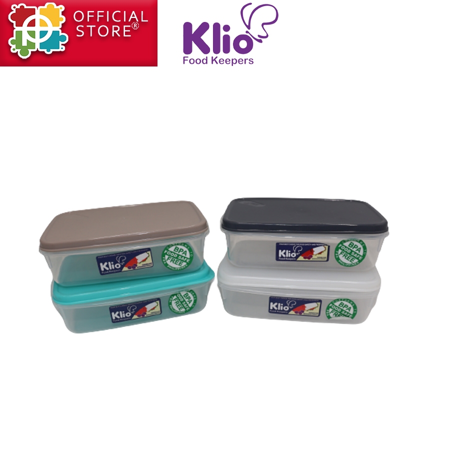 Klio KL-RT01 Rectangle Stack Food Keeper Small | Shopee Philippines