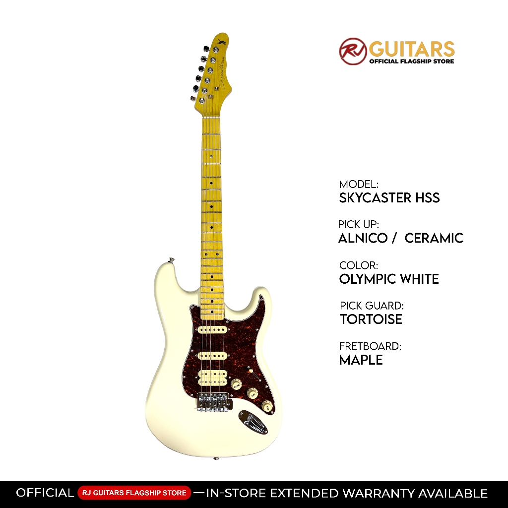 RJ Gigline - Skycaster Electric Guitar (Stratocaster) | Shopee Philippines
