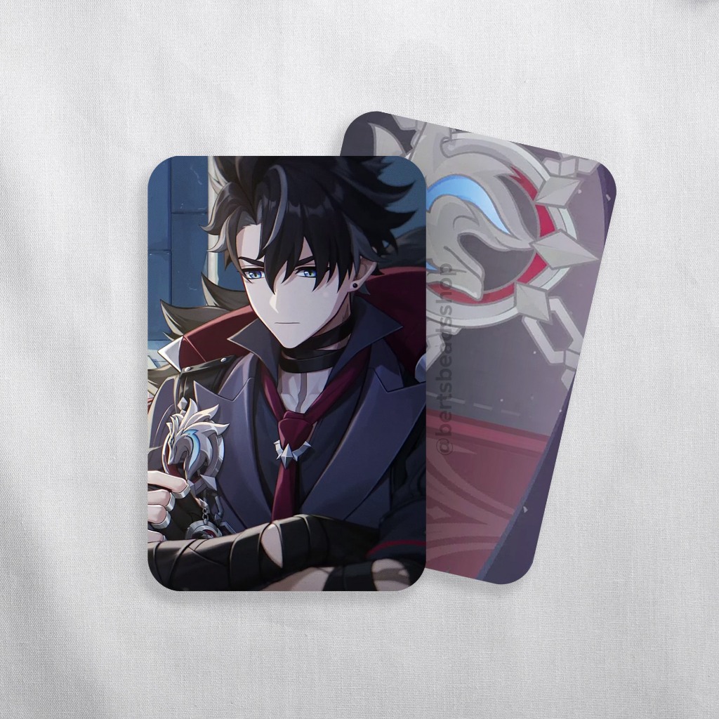 Genshin Impact Photocards - WRIOTHESLEY Textured Photocards Front and ...