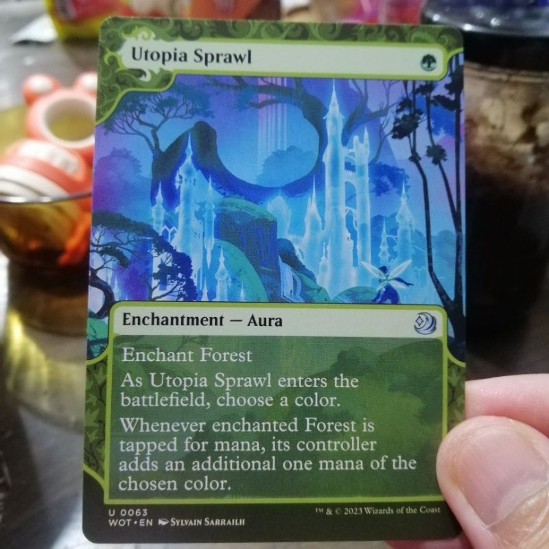 1 Utopia Sprawl WOT MTG card magic the gathering CCG | Shopee Philippines