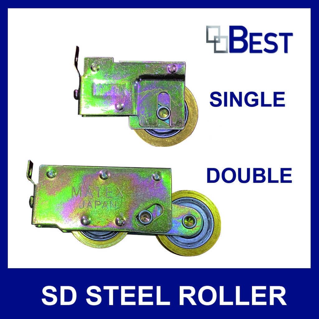 SD Steel Roller Single / Double (1pc) | Shopee Philippines