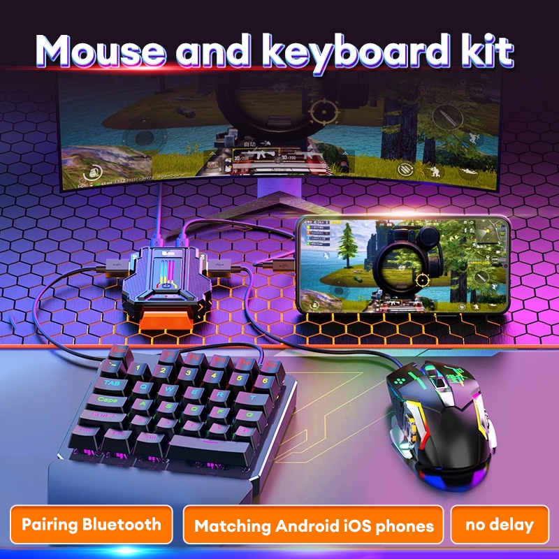 Pubg Game Keyboard Artifact Keyboard And Mouse Set Mobile Games Peace