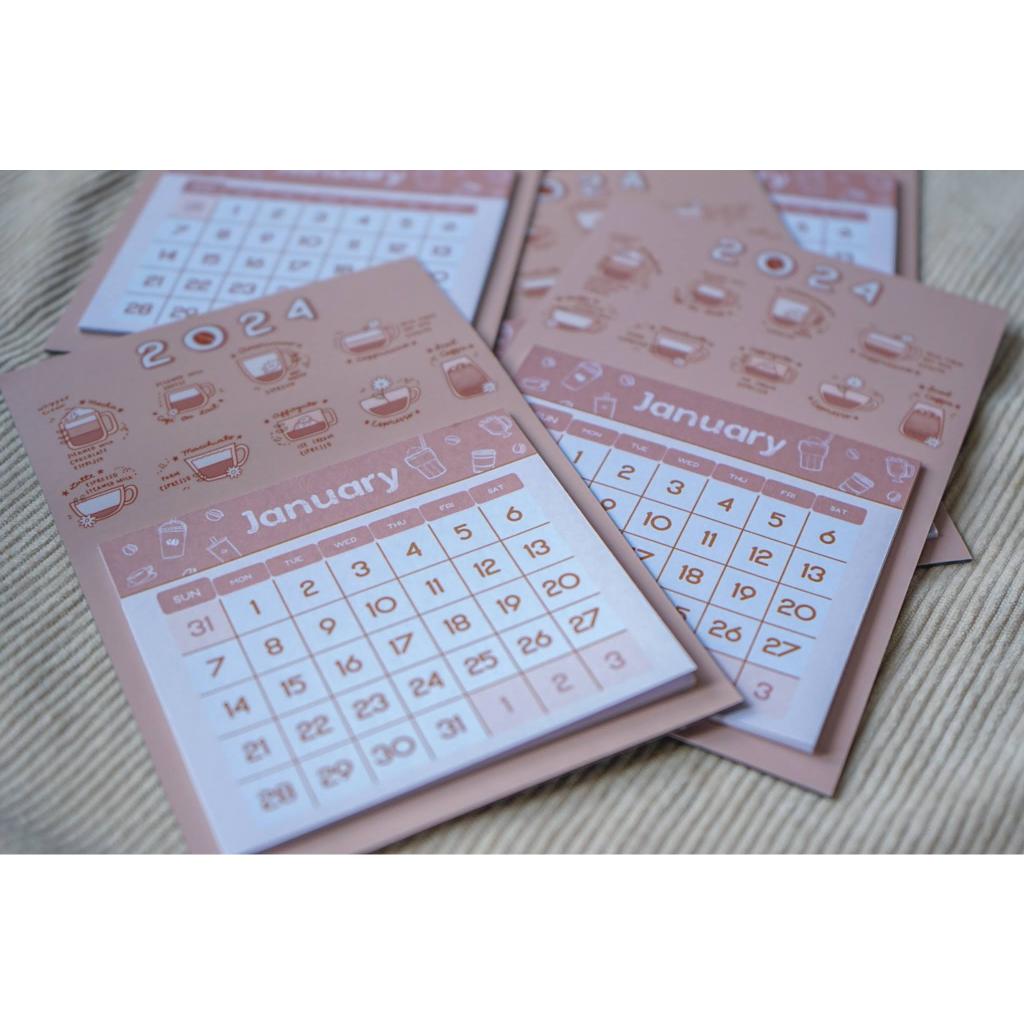 Ref Magnet 2024 Peel-off Calendar | coffee guide | 4"x6" | Shopee ...