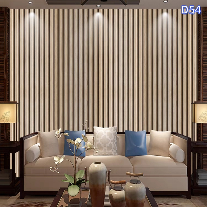 Wallpaper 10M x 45CM PVC Self Adhesive Waterproof Stripe Wood Grain ...