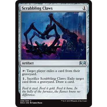 A MAGIC THE GATHERING - MTG - [COLORLESS] - Scrabbling Claws | Shopee ...