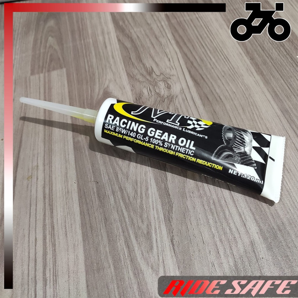 JVT 100% SYNTHETIC MOTORCYCLE GEAR OIL / UNIVERSAL / 85W-140 GL5 / NMAX ...