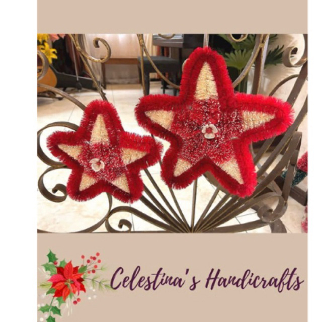 Star Christmas Abaca Ornament/ Star christmas Decor | Shopee Philippines