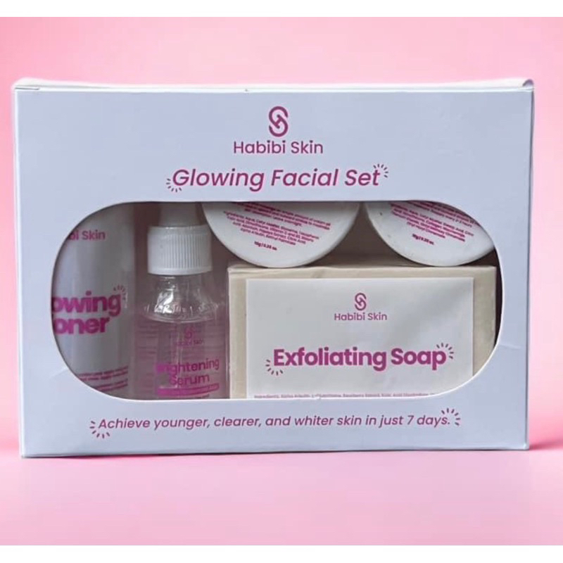 Habibi Skin Glowing Facial Set | Shopee Philippines