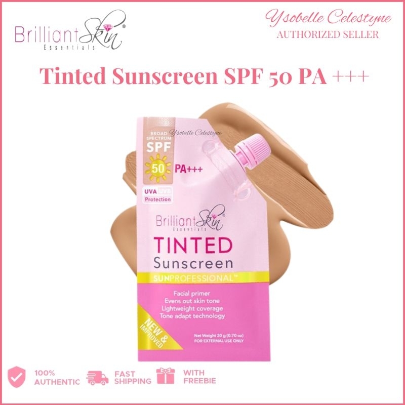 Brilliant Skin Tinted Sunscreen Facial Primer SPF 50 | Shopee Philippines