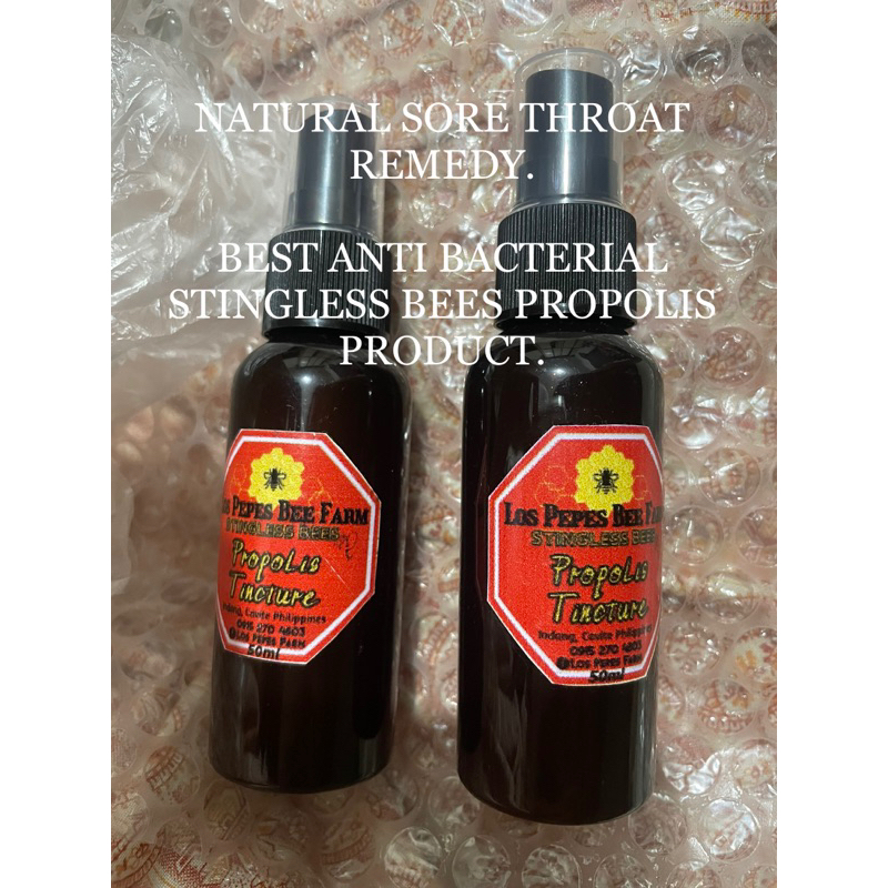 Los Pepes Farm Stingless Bees Propolis Throat Spray | Shopee Philippines