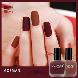 Matte Nail Polish No Need To Use UV Lamp Fast Dry Nude Pink Nail Polish ...