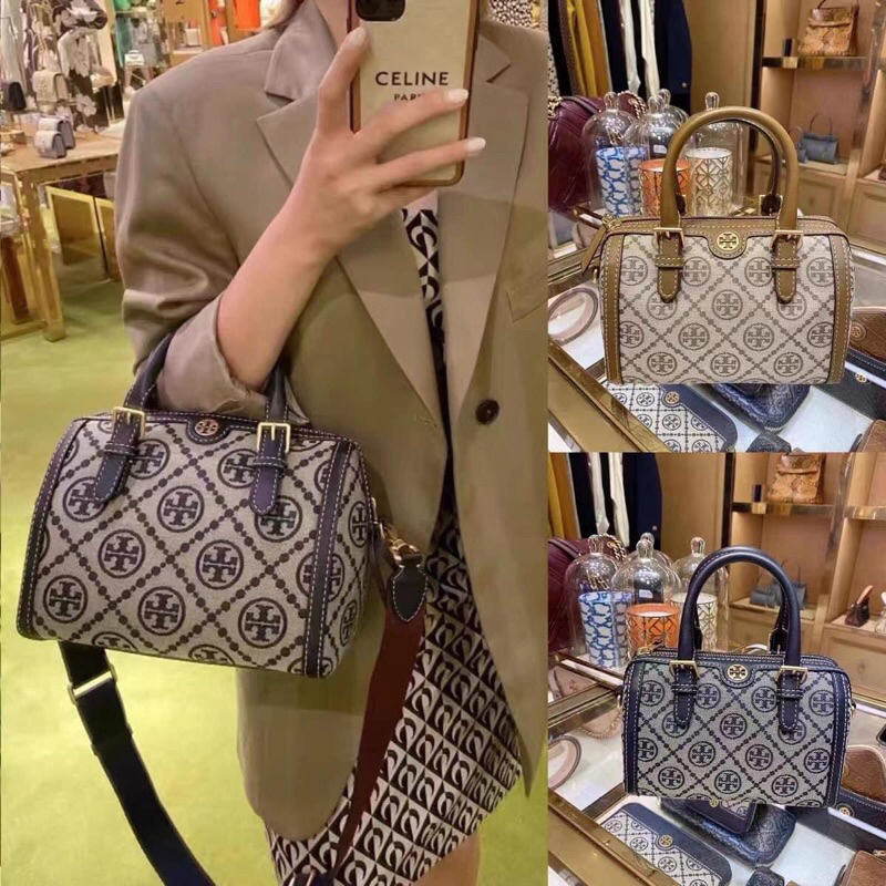 TØRY BÜRC# BOSTON BAG with SLING | Shopee Philippines