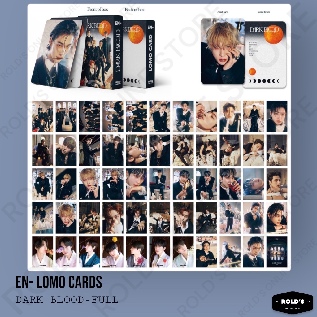 [55pcs/box] EN- Lomo Cards / Photo Cards KPOP | Shopee Philippines