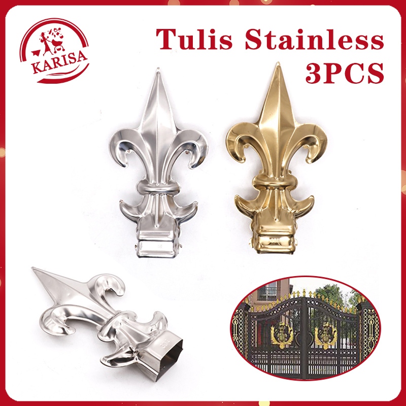 304 Stainless Pointed Design Tulis Square Tube Tubular Spear Gate for ...