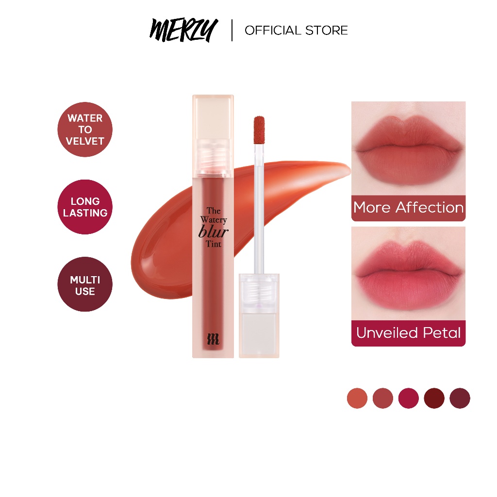 Merzy The Watery Blur Tint [MLBB, ultra light, non-drying, long wearing ...